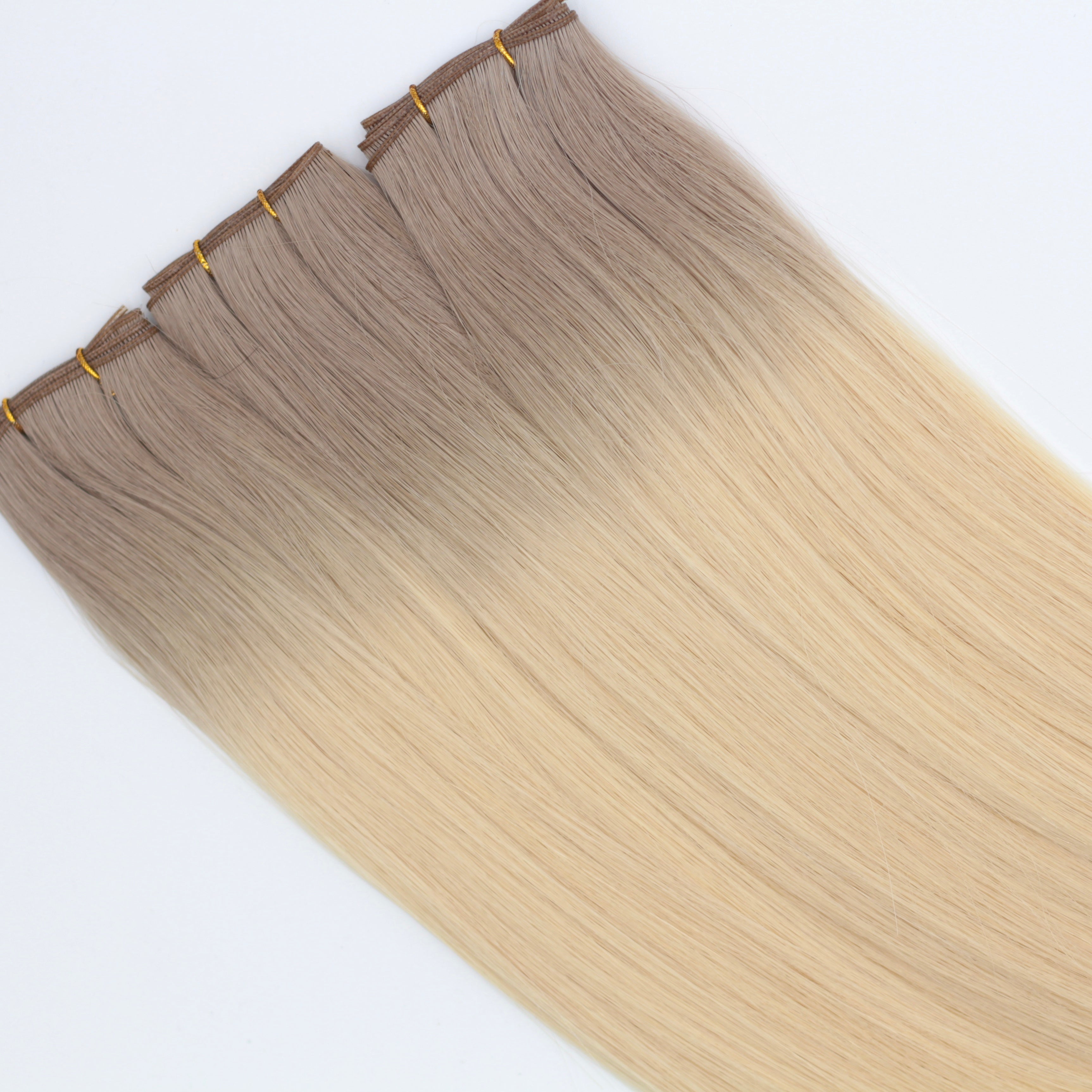 Soft Rooted Platinum - Full Clip Ins – Intertwined Hair Extensions