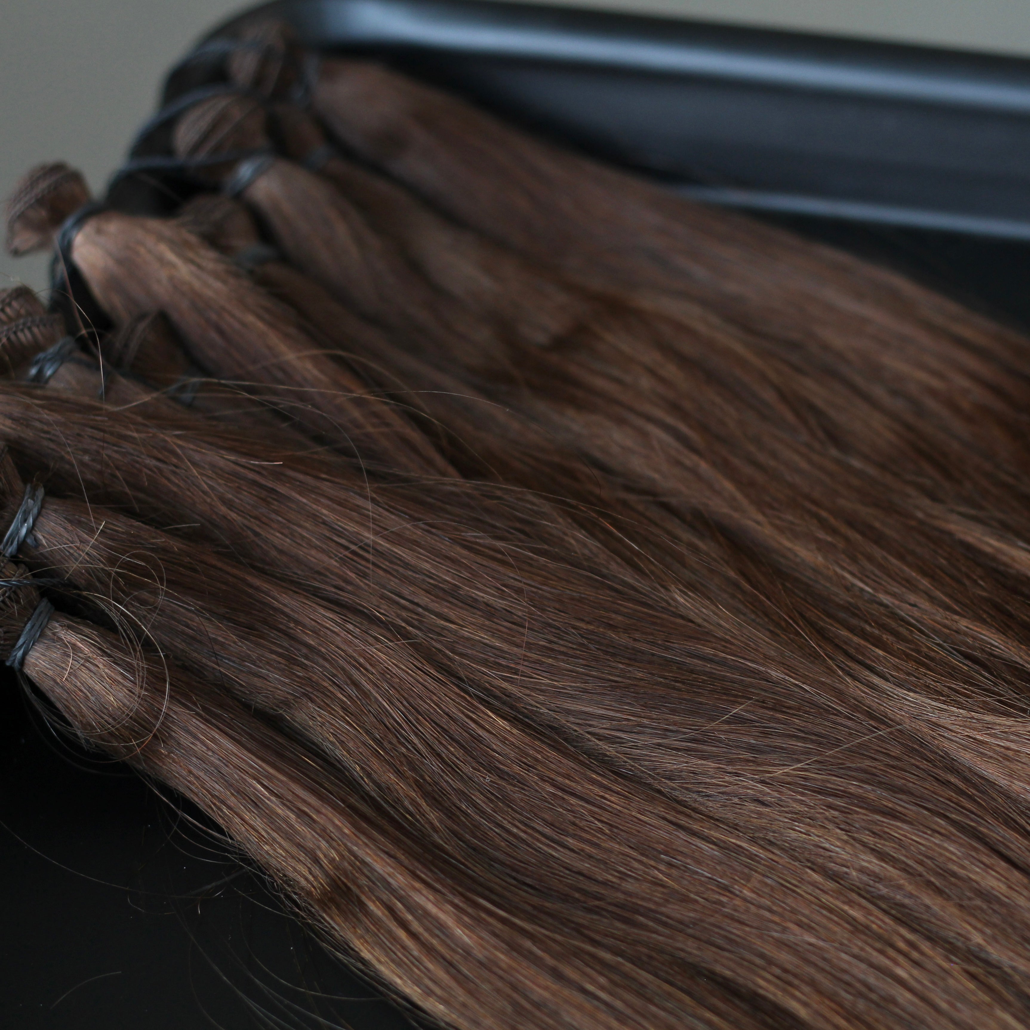 Rich Chocolate Brown - Intermix Weft – Intertwined Hair Extensions