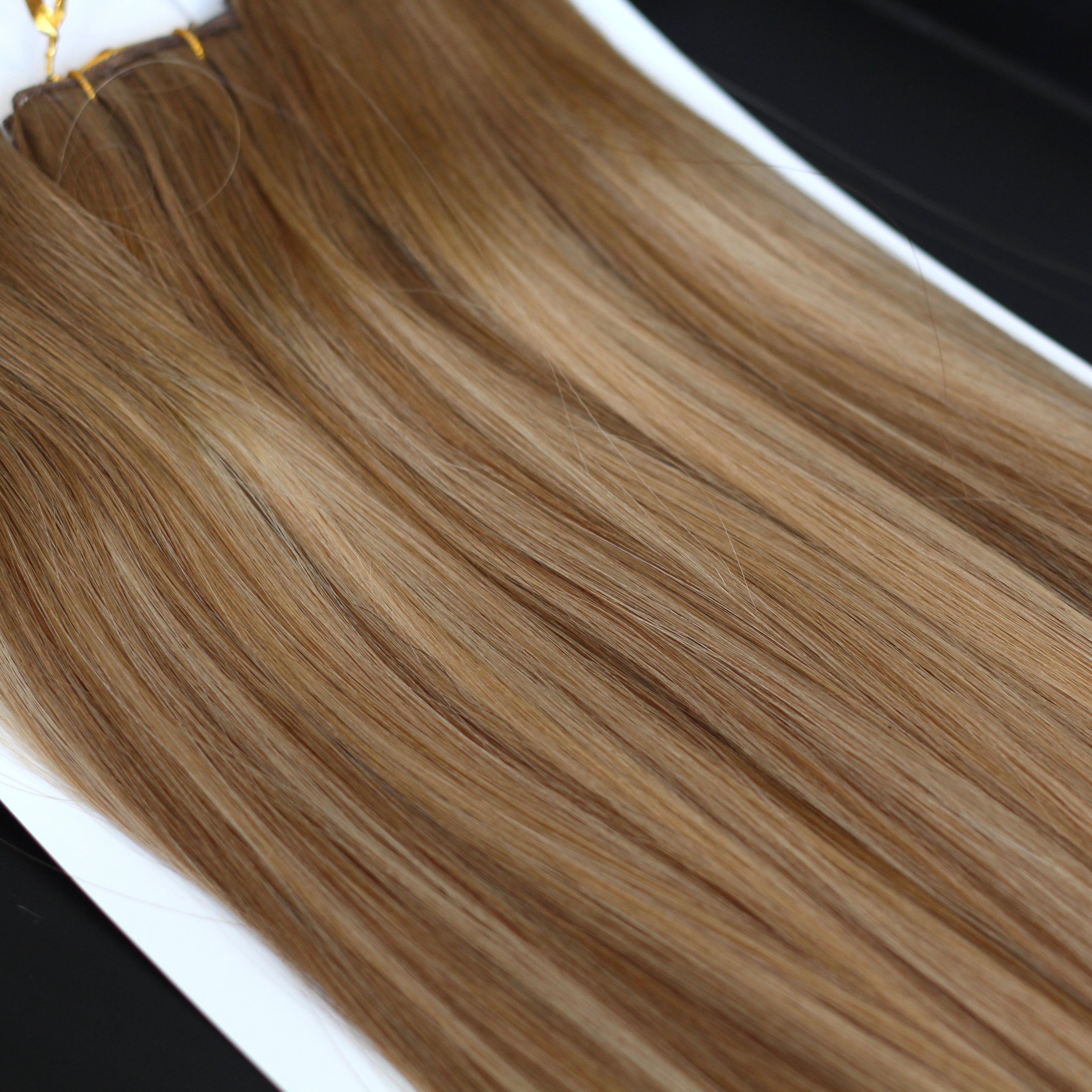 Rooted Summer Bronde Piano - Intermix Weft – Intertwined Hair Extensions